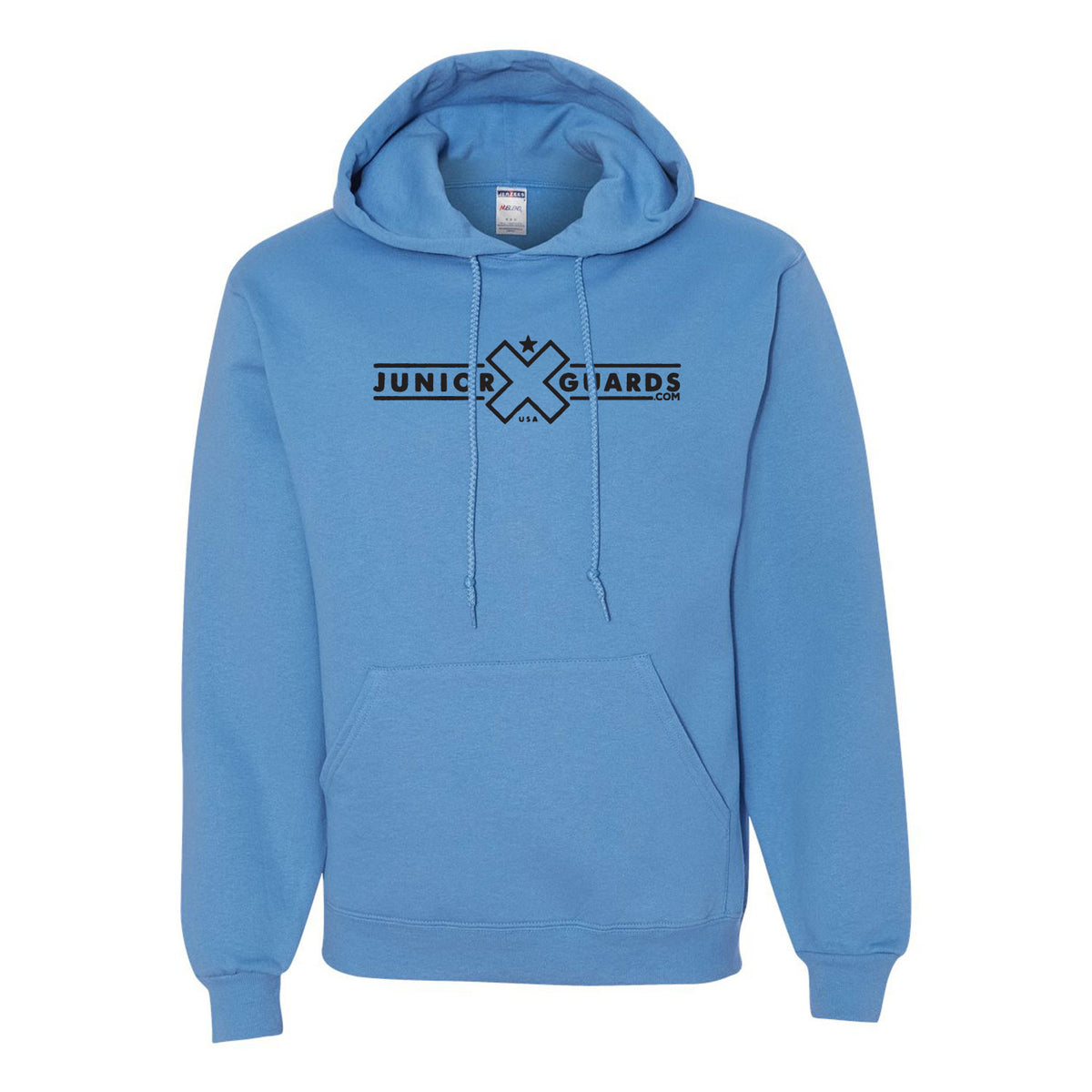 Jr. Guards Bar Logo Hooded Pullover Sweatshirt Cotton/Polyester ...