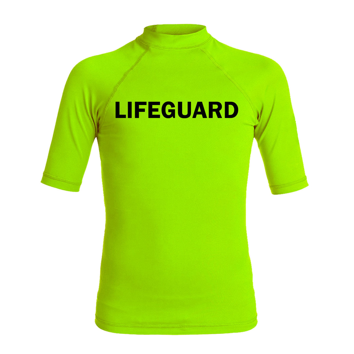 Lifeguard Short Sleeve UV Protective Mens Rashguard Sun Shirt ...