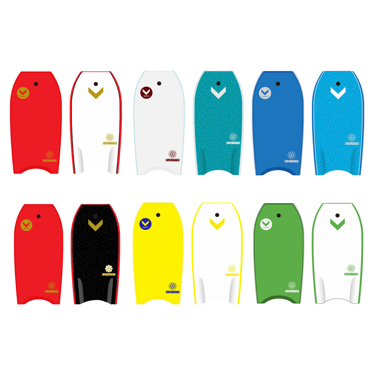 Hydro ELEMon PE 1 Stringer Bodyboard with leash – eBodyboarding.com